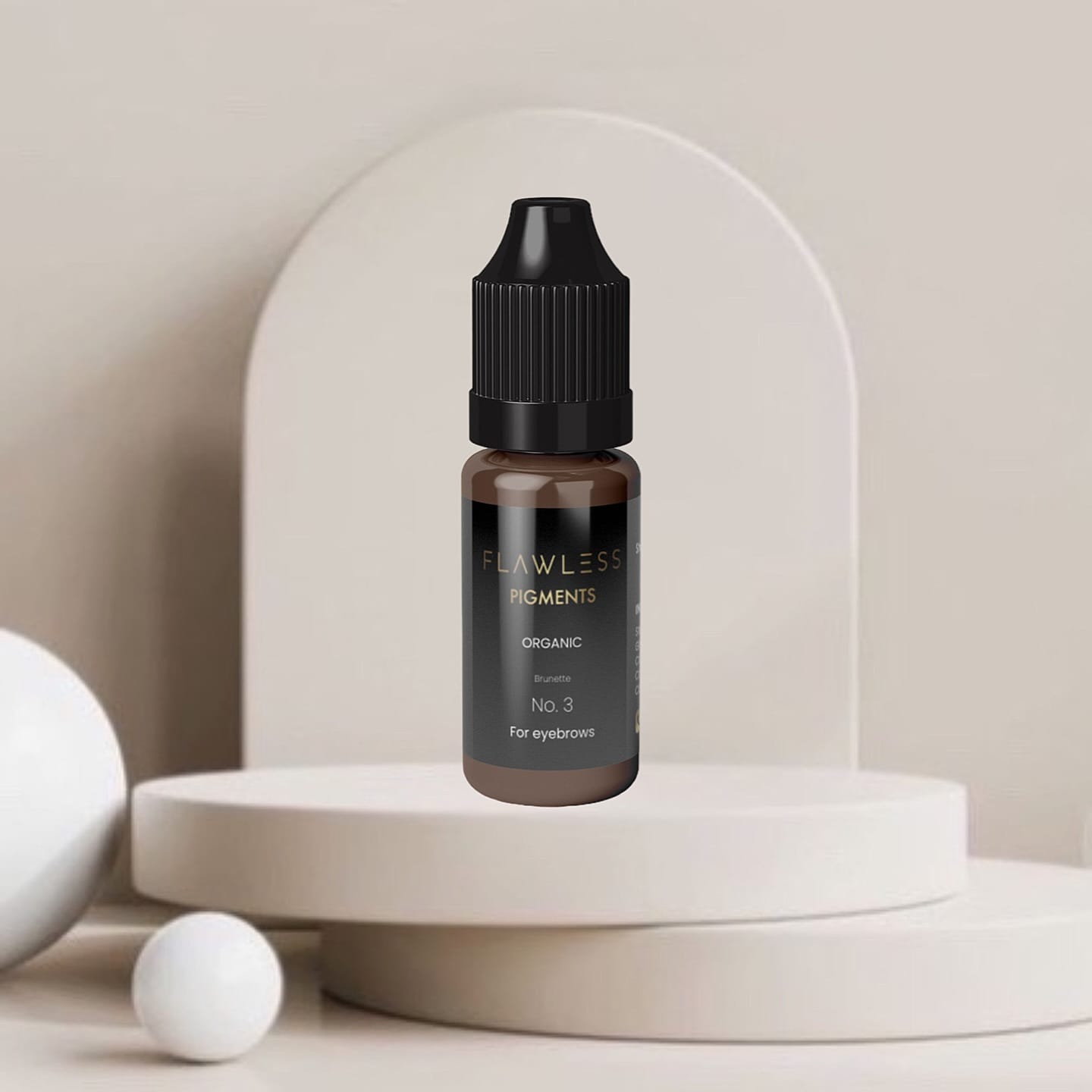 Pigment eyebrows organic No. 3 – Flawless Pigments